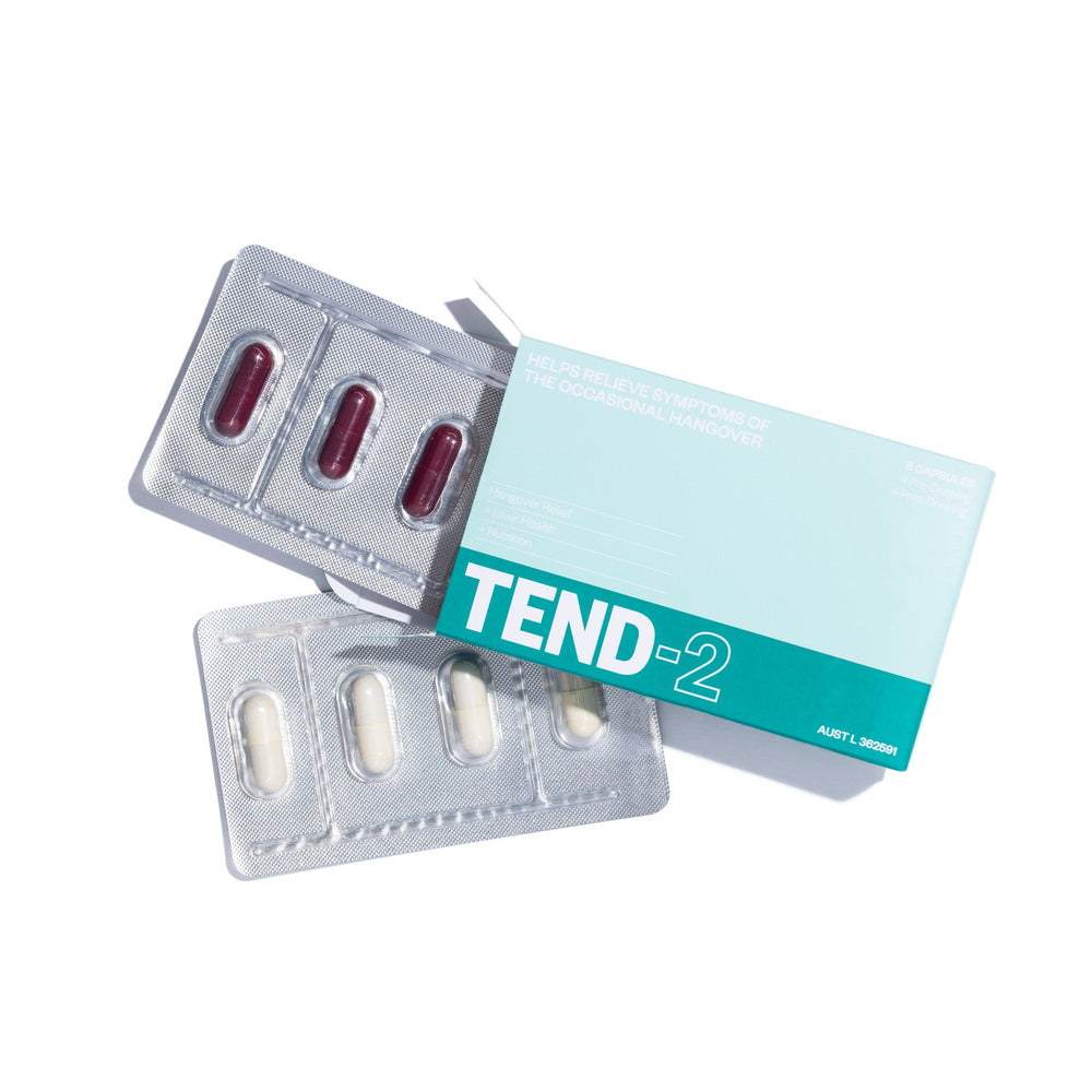 Tend-2 Hangover Aid | 80 Capsules